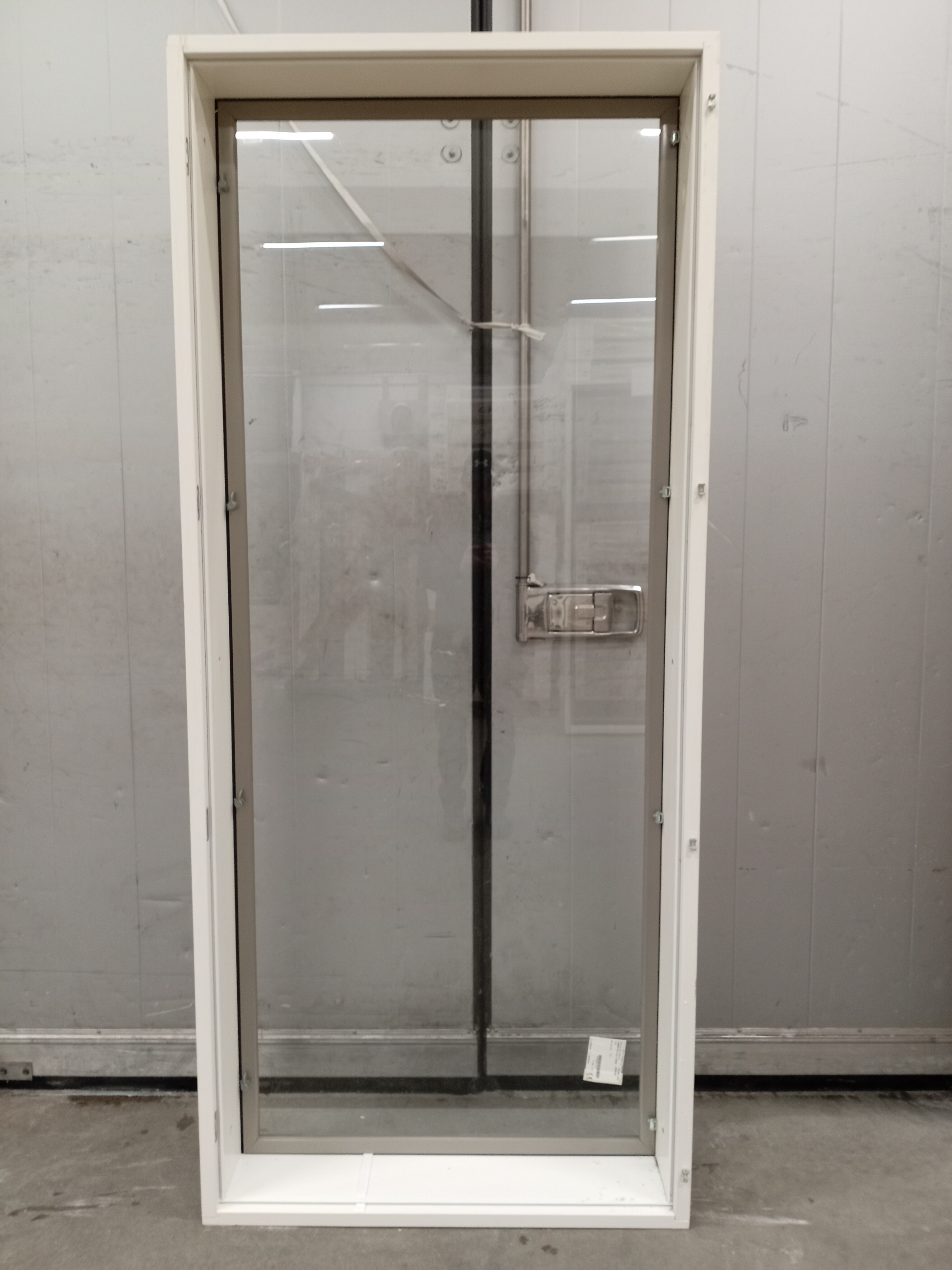 ALA-215, MSA 210, 990x2290, Vit/Grå, 1K ENKELT GLAS! - Nordic Sale