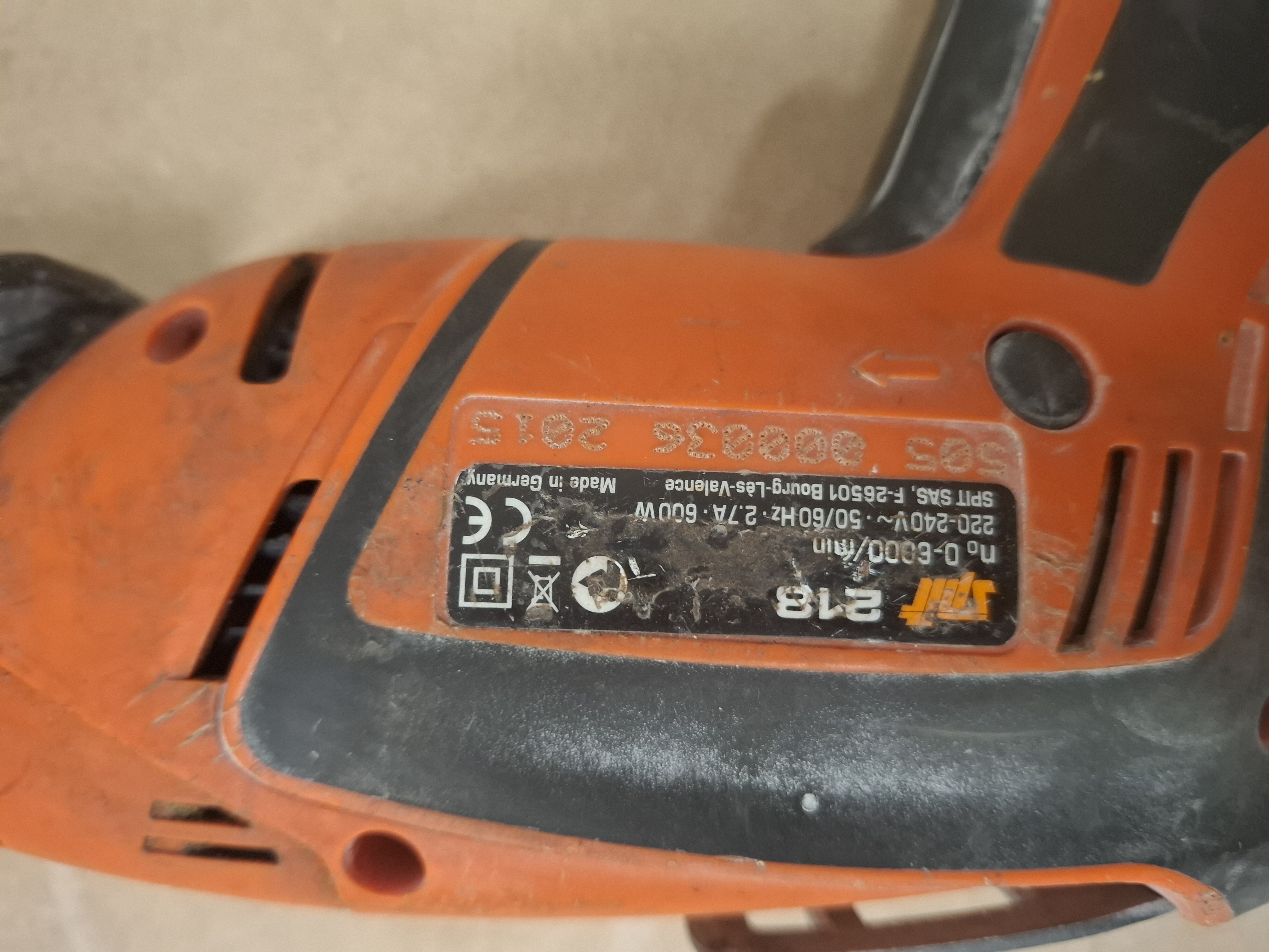 SPIT 218 elskruvdragare No.50 - Nordic Sale